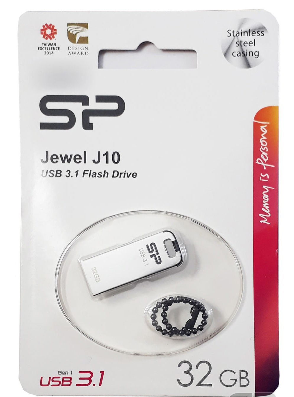 فلش سیلیکون پاور 32 گیگا بایت SP JEWEL J10 32G USB 3.1